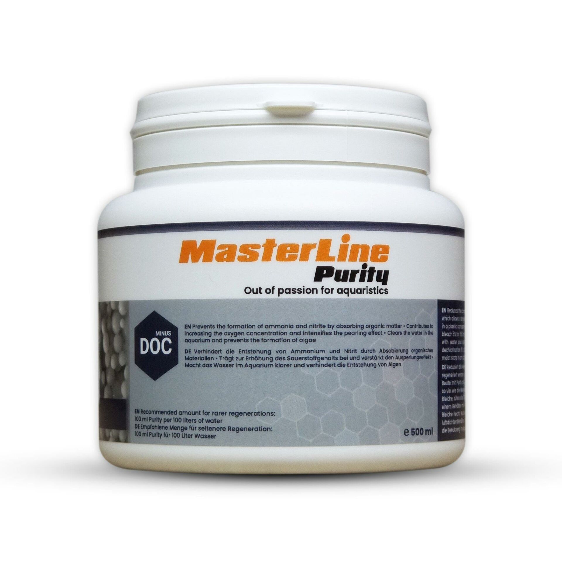 MasterLine Purity 500ml Filtre Malzemesi - 1.800,00 TL / Mekanik Filtre Malzemeleri