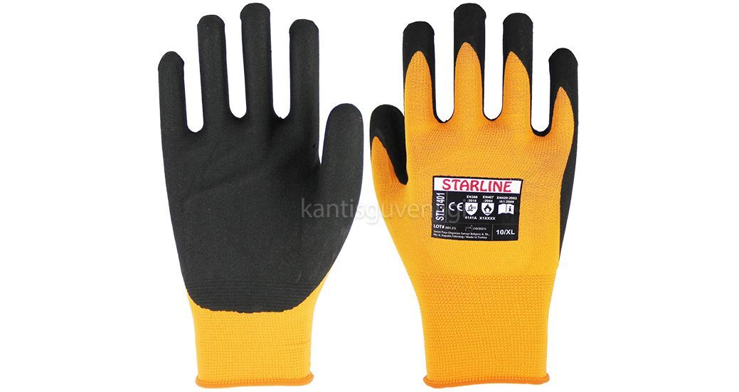 Starline STL-1401 Köpük Nitril İşçi Eldiveni Starline STL-1401 Köpük Nitril İşçi Eldiveni