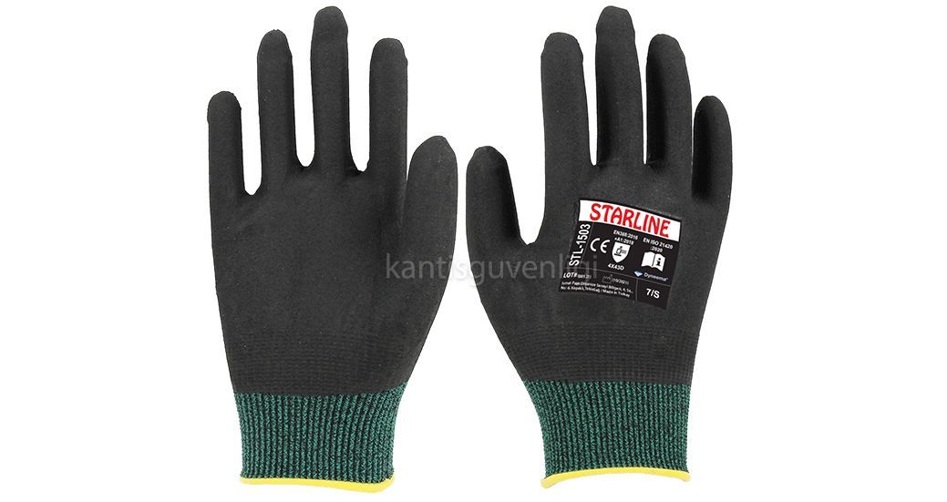 Starline STL-1503 Köpük Nitril İşçi Eldiveni Starline STL-1503 Köpük Nitril İşçi Eldiveni