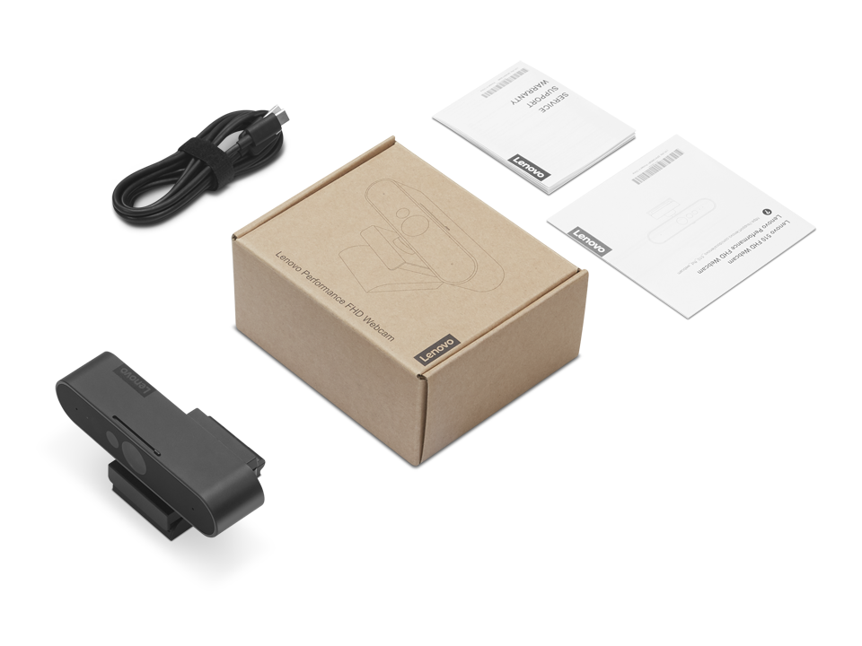 Lenovo Performance FHD Webcam 4XC1D66055, Lenovo Performance FHD Webcam ...