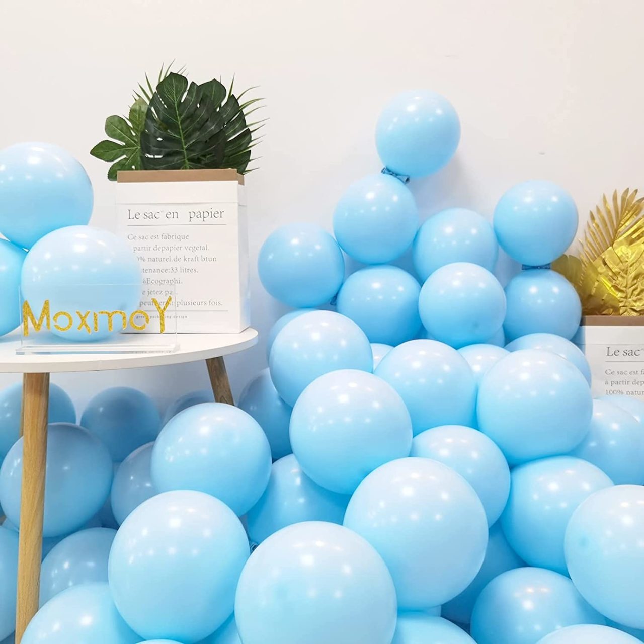 Pastel Soft Mavi Balon 10 Adet Parti Temaları Partimarka makaron mavi ...