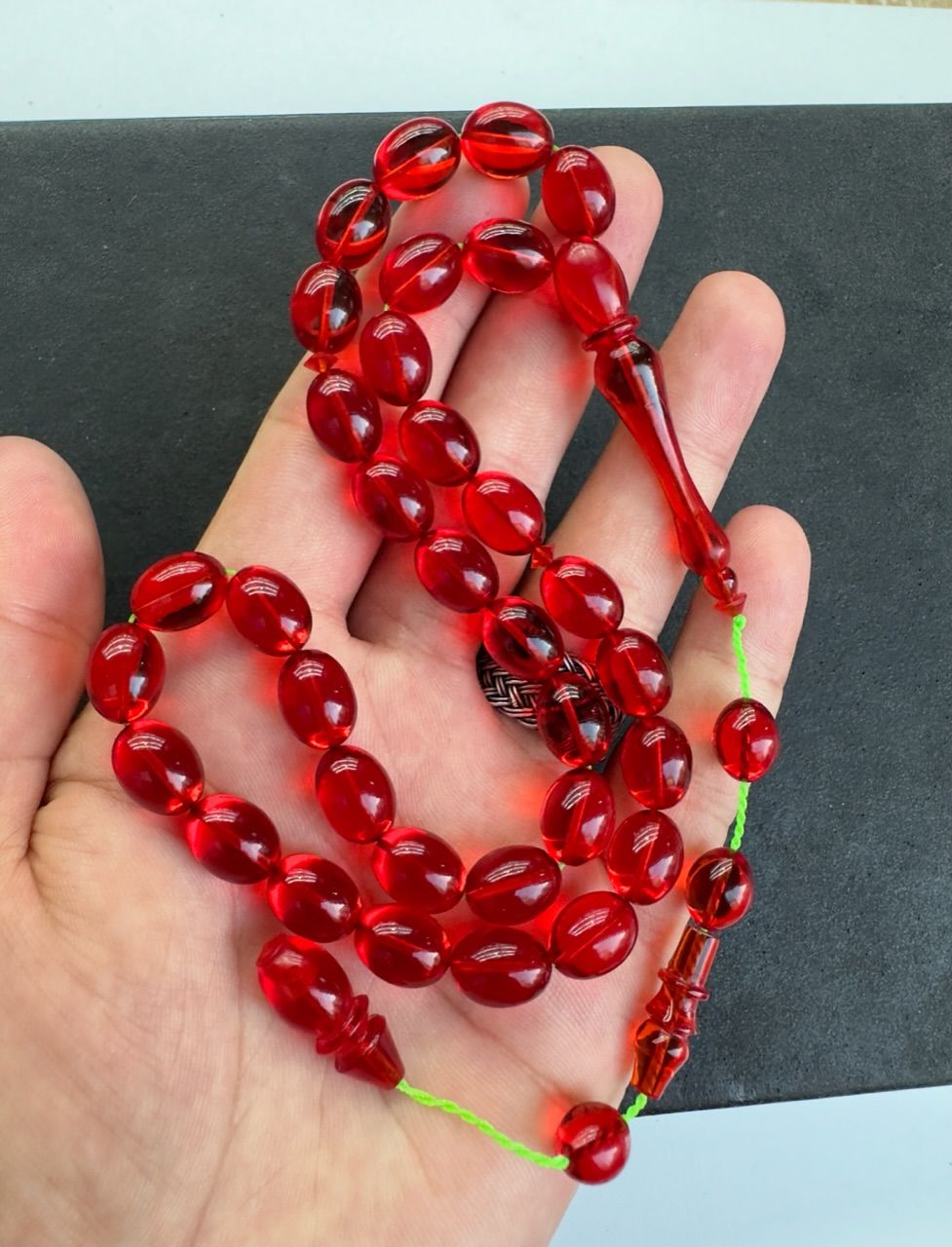 Beyzi Model Yeni Zar Kehribar Tesbih - Yeni Zar Kehribarlar