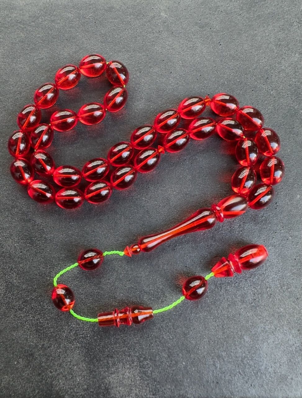 Beyzi Model Yeni Zar Kehribar Tesbih - Yeni Zar Kehribarlar