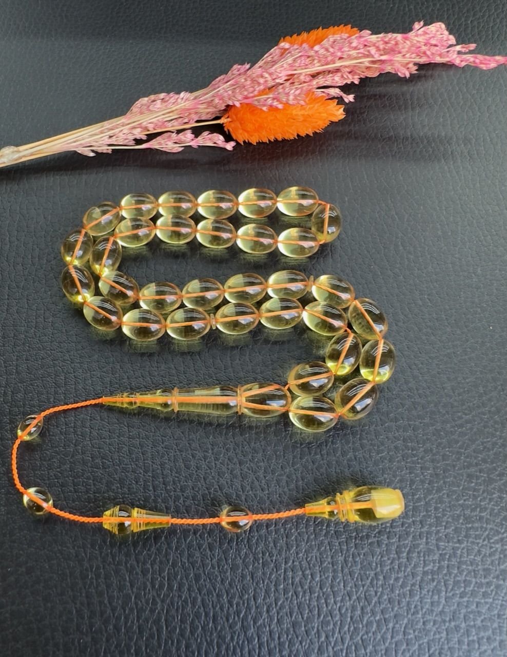 Beyzi Model Yeni Zar Kehribar Tesbih - Yeni Zar Kehribarlar