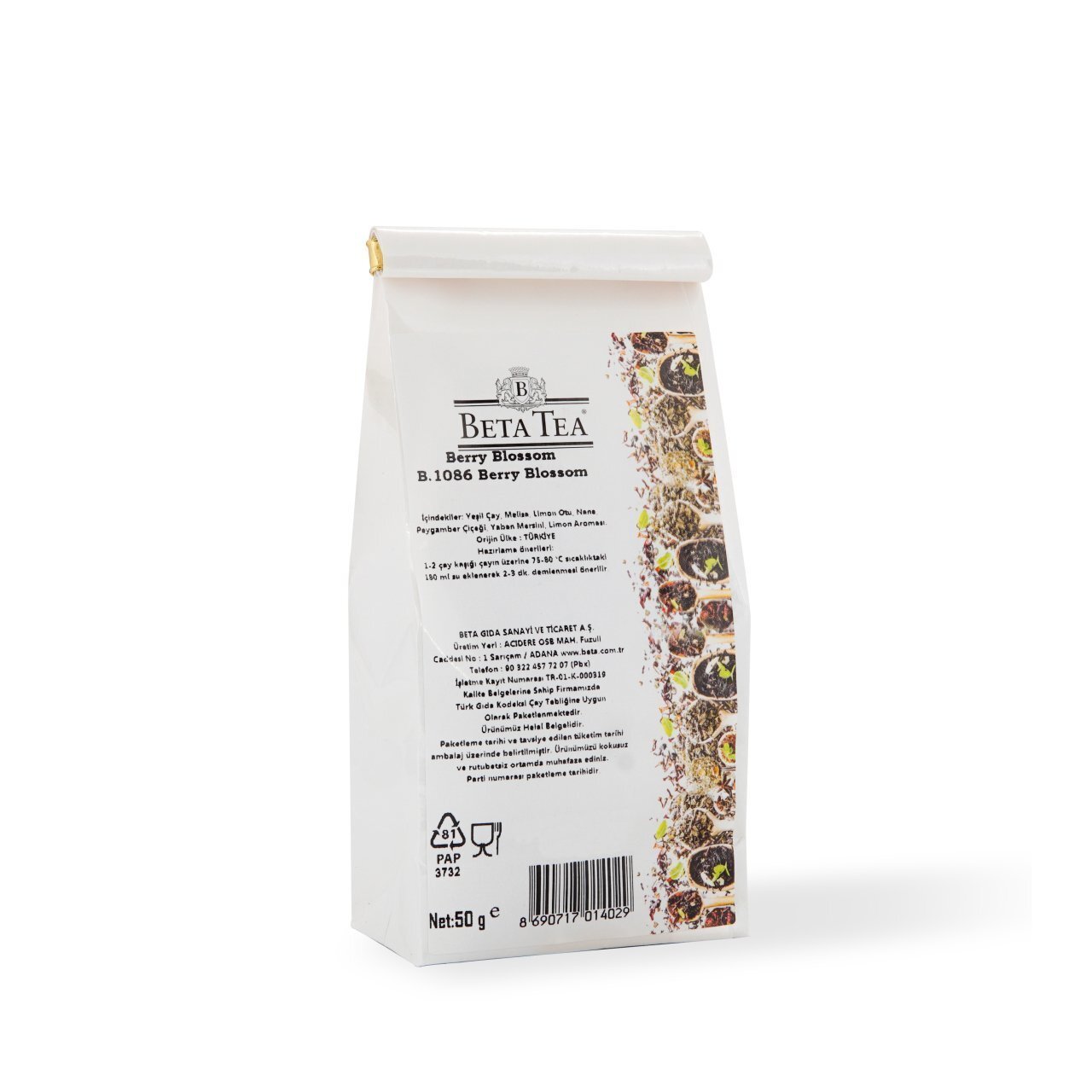 Berry Blossom Çayı 50gr - B.1086 - Hemen Satın Al - Beta Tea