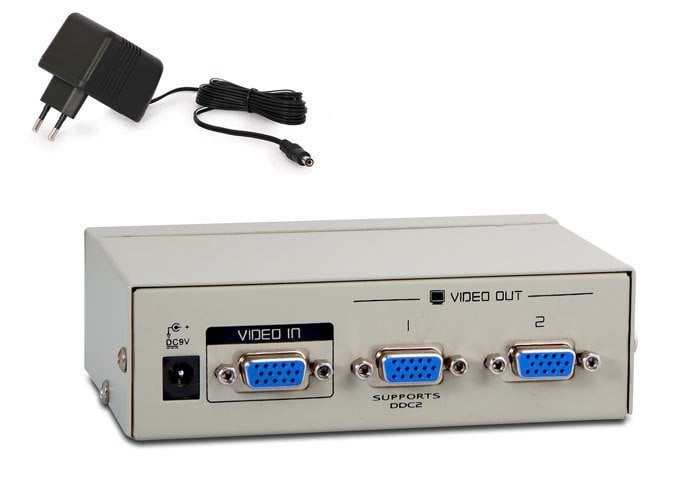 S-LİNE 2 VGA 250Mhz Monitör Splitter I 491,82 TL I Hatfon Elektronik ...