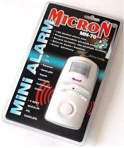 MICRON MN-70 MİNİ ALARM SETİ I 566,11 TL I Hatfon Elektronik Güvenceli ...