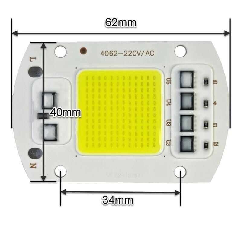 LED POWER COB 50W BİTKİ YETİŞTİRME 220V AC FSTM I 253,62 TL I Hatfon Elektronik Güvenceli ile I ...