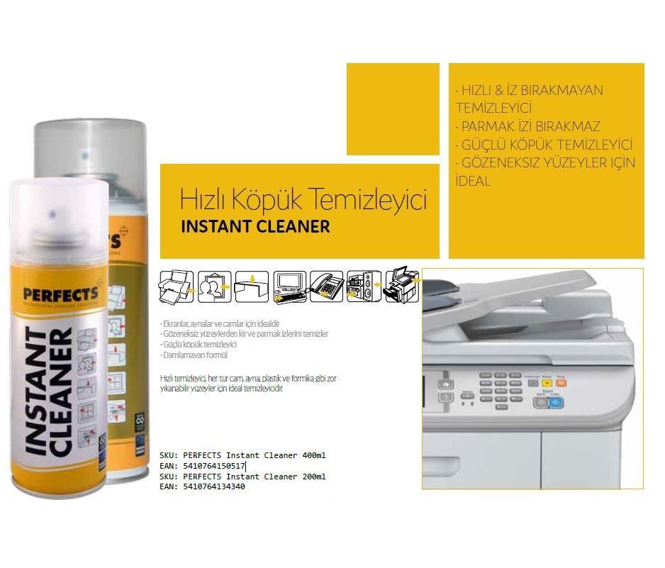Perfects İnstant Cleaner Köpük Sprey 200ml Sari Kapak I 190,58 TL I ...
