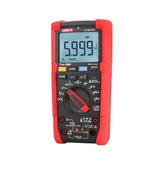 Unı-t Ut 18B Pro True Rms Dijital Multimetre Ac/Dc 1000v 10a °C I 4.312,52 TL I Hatfon ...