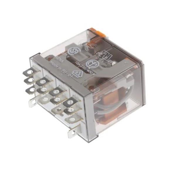 Finder Röle 56.34.8.230.0040 24v 12a Ac 4 Kontak Kilitli Test Butonu ve ...