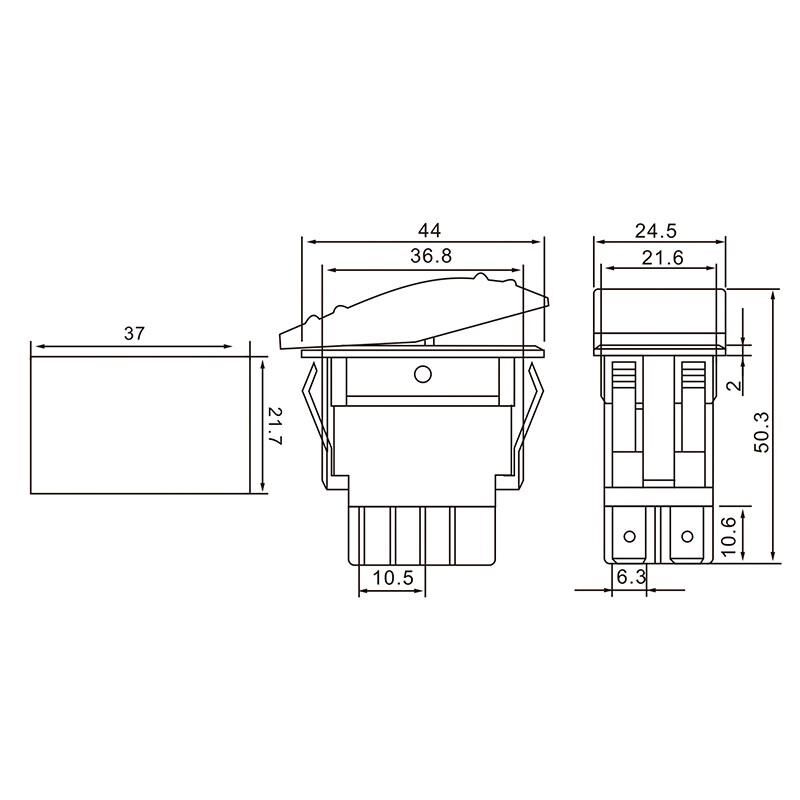 Marin Switch Kırmızı Işıklı Anahtar On- Off 12-24v Dc Sw-3p Ic-134m-1 (Kalıcı Tip) I 163,11 TL I ...