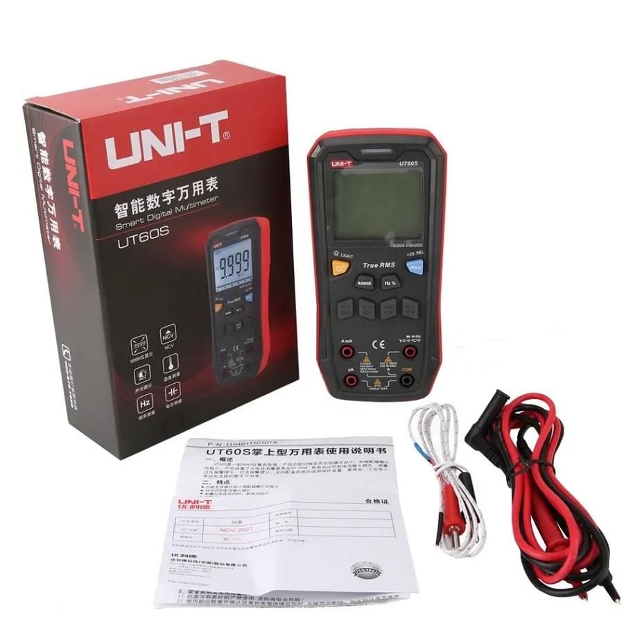 Unı-t UT 60S True Rms Dijital Multimetre Ncv / Isı Ac/Dc 1000v 10a I 1.068,27 TL I Hatfon ...