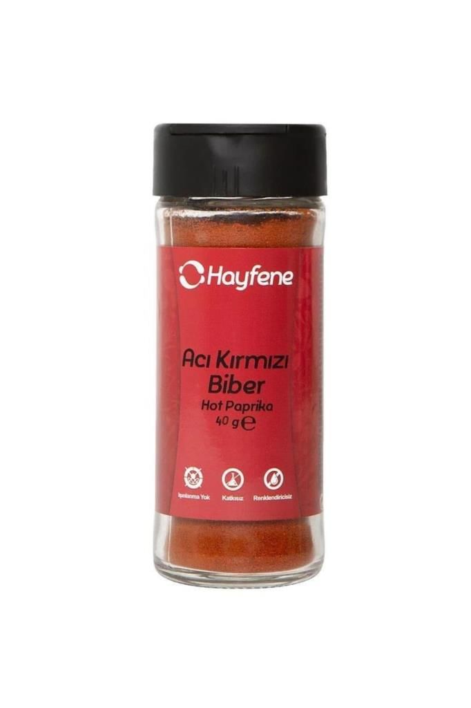 Hayfene Acı Kırmızı Toz Biber 40 gr | Hayfene