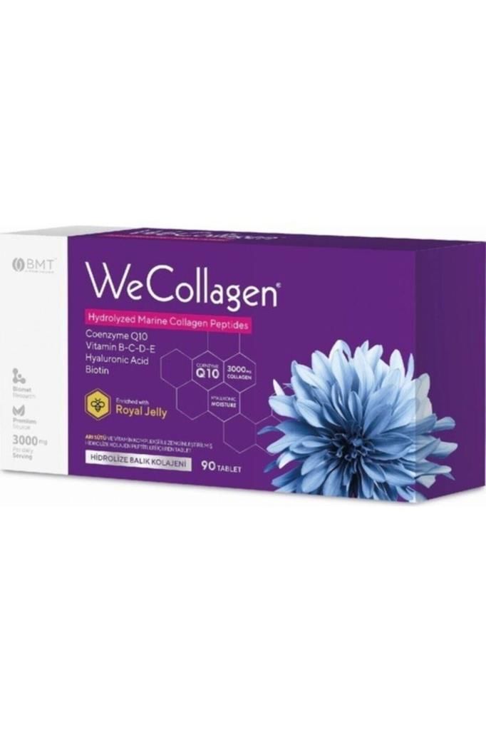 Wecollagen 90 Tablet, Hyaluronic Acid, Biotin, Collagen, Kolejen | Biomet