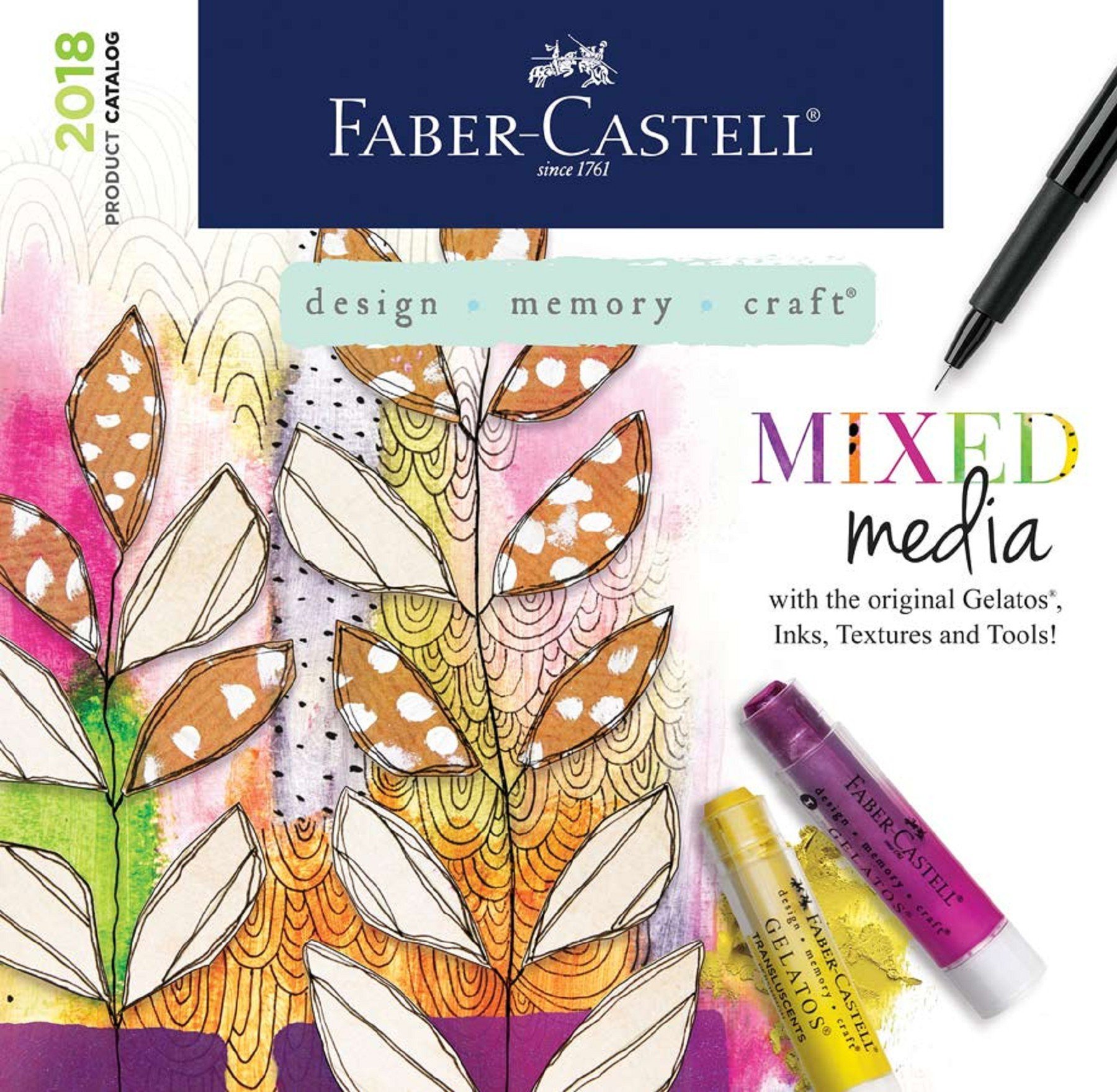 Faber-Castell Gelato Mum Boya Mavi Tonları 4 Renk - Köseoğlu Kırtasiye