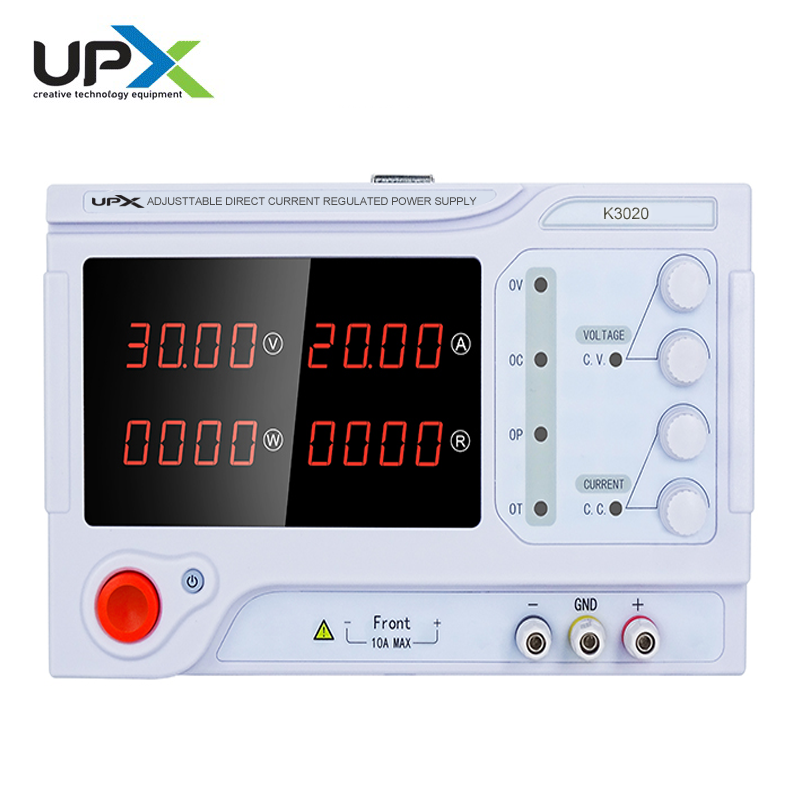 UPX K3020 DC Power Supply 0-30V 0-20A 10mV 10mA