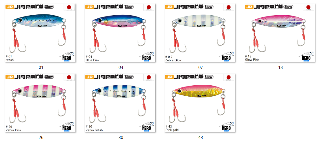 MC Jigpara Slow JPSLOW-40gr #26 Zebra Pink