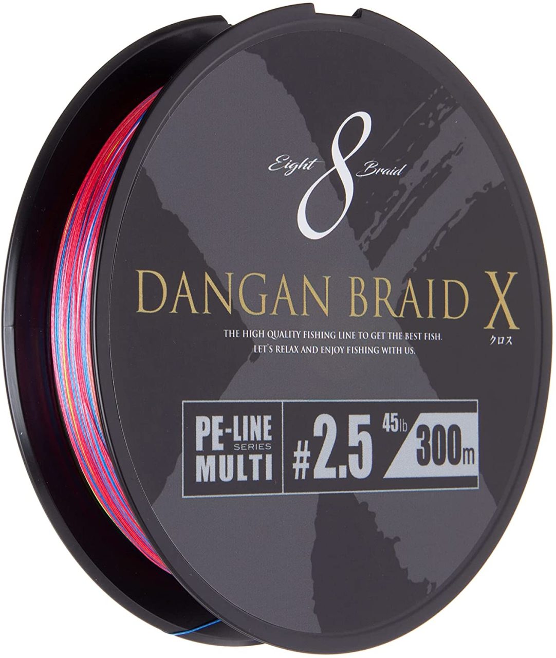 MC Dangan X Braid İp DBX8 PE 2.5 300 metre Multi Color