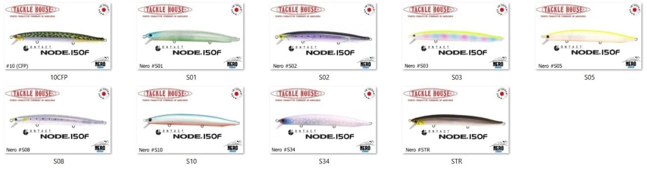 Tackle House Node 150F #Nero S01