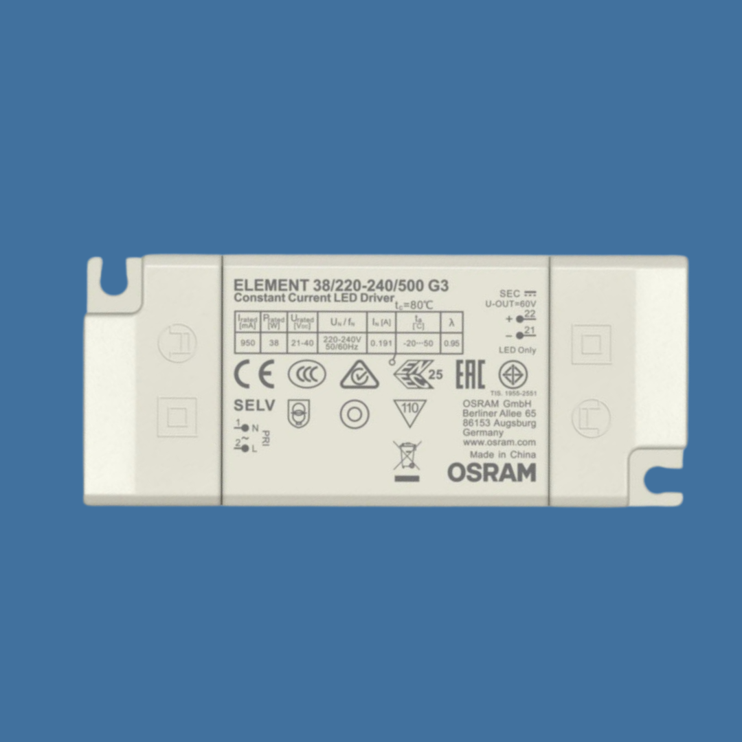 OSRAM ELEMENT 38W G3 0.95A 40V FLICKER FREE LED DRIVER LedAydinlatma ...
