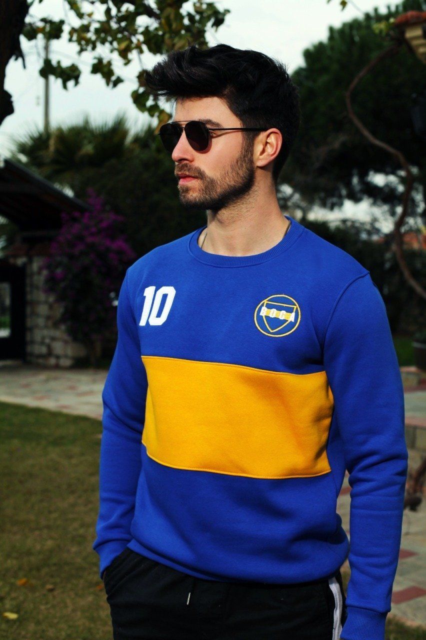 Boca Juniors Retro Sweatshirt XXL - Retro Sweatshirt
