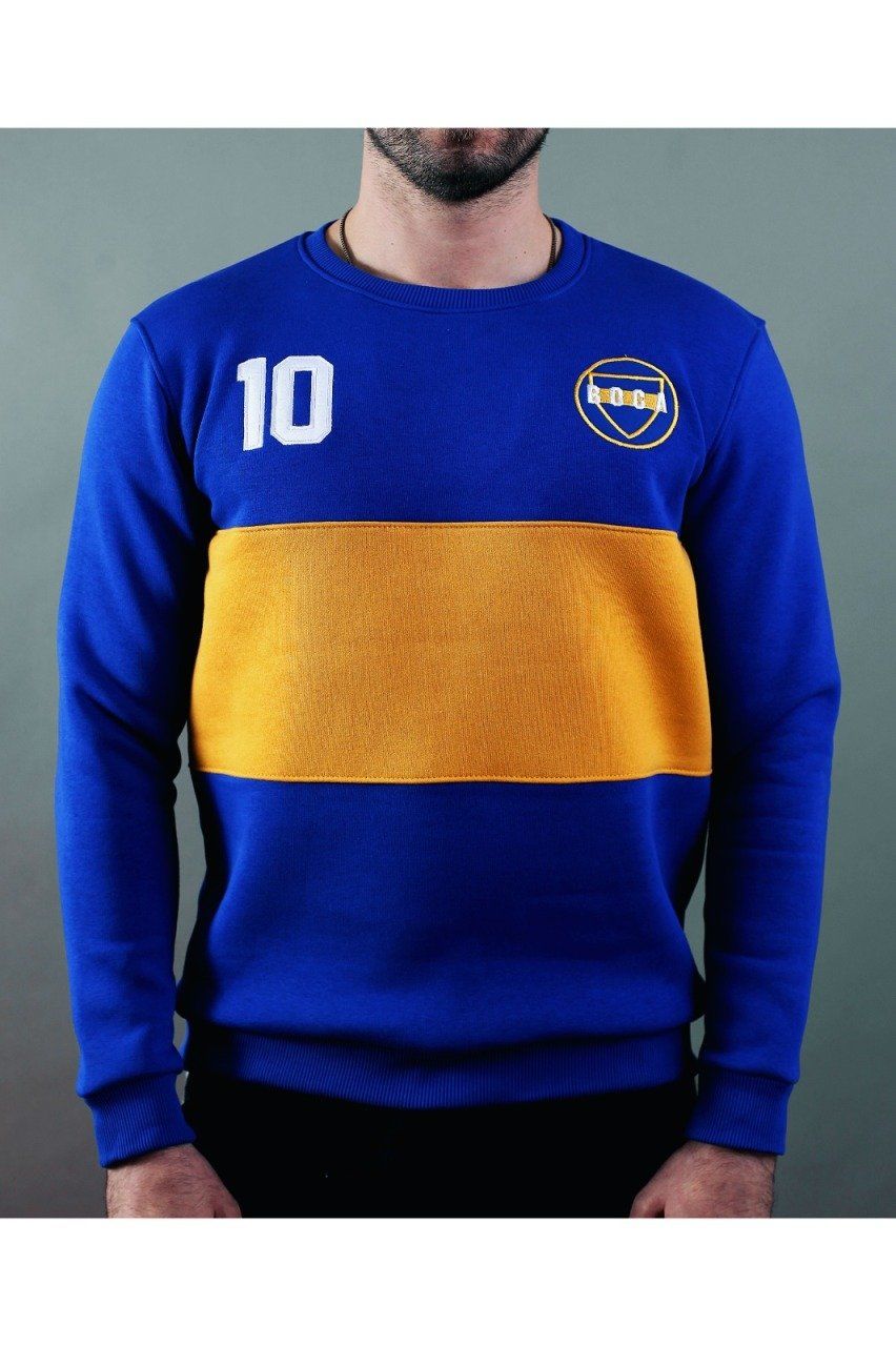 Boca Juniors Retro Sweatshirt M - Retro Sweatshirt