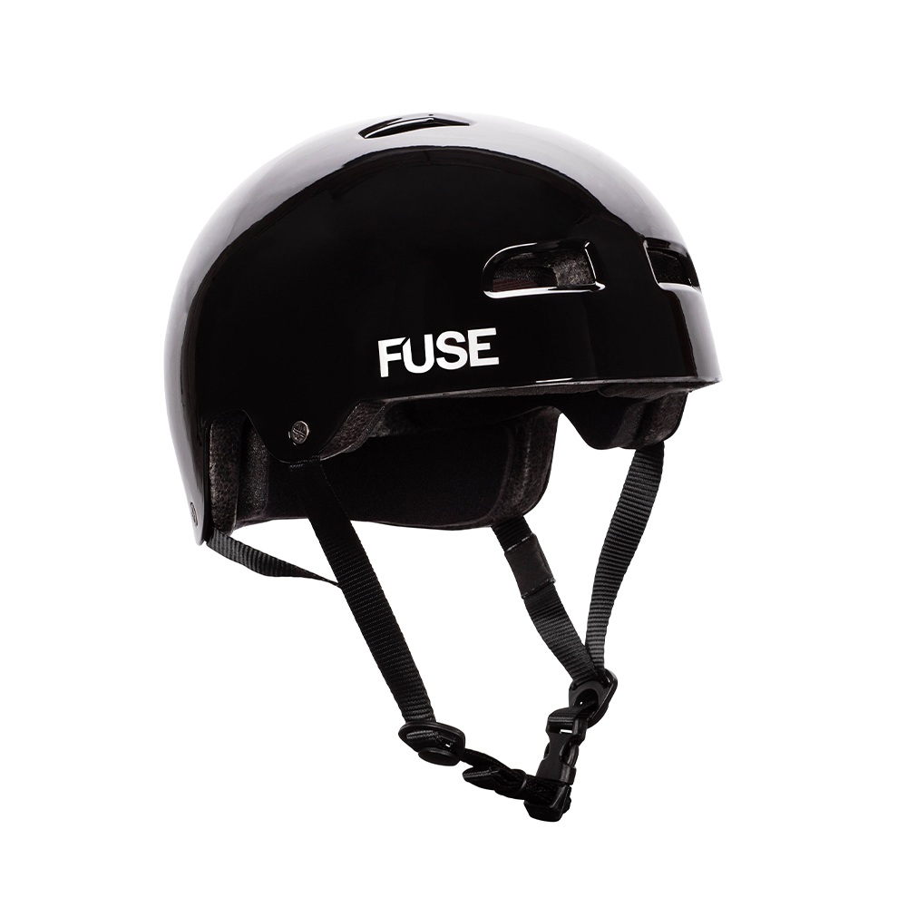 Fuse Alpha Kask-Helmet Parlak Siyah | Shop BmxTR