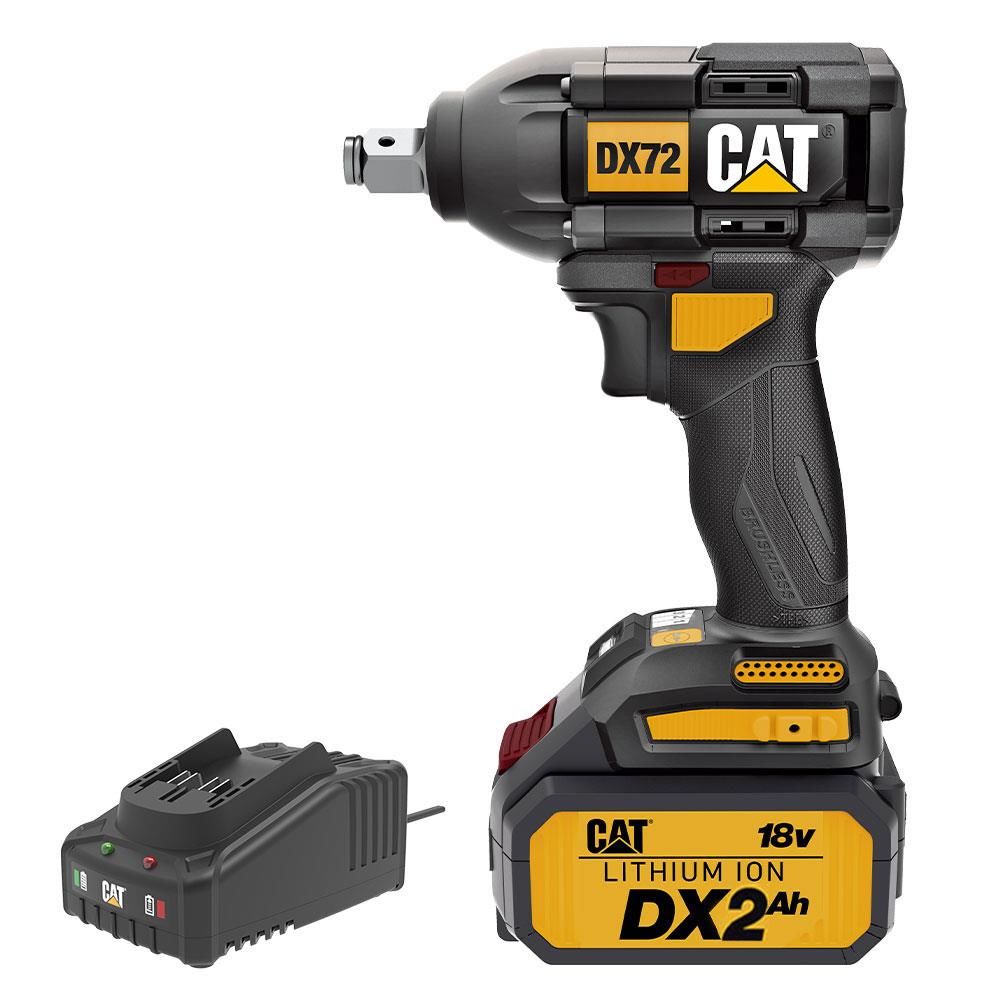 CAT DX72BC 18Volt/2.0Ah Li-ion Tek Akülü Şarjlı 350Nm Kömürsüz ...