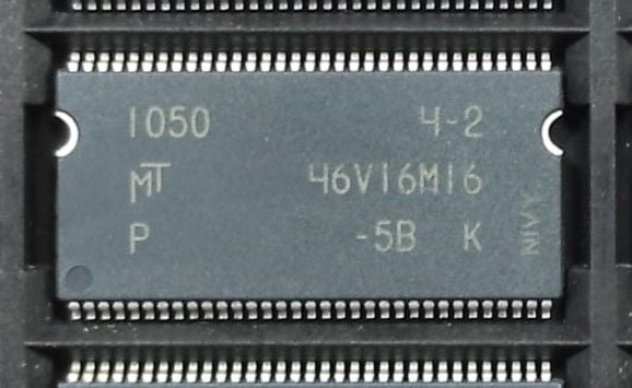 MT46V16M16P-5B:F (46V16M16)