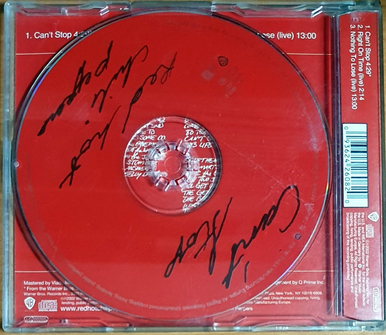Red Hot Chili Peppers Cant Stop