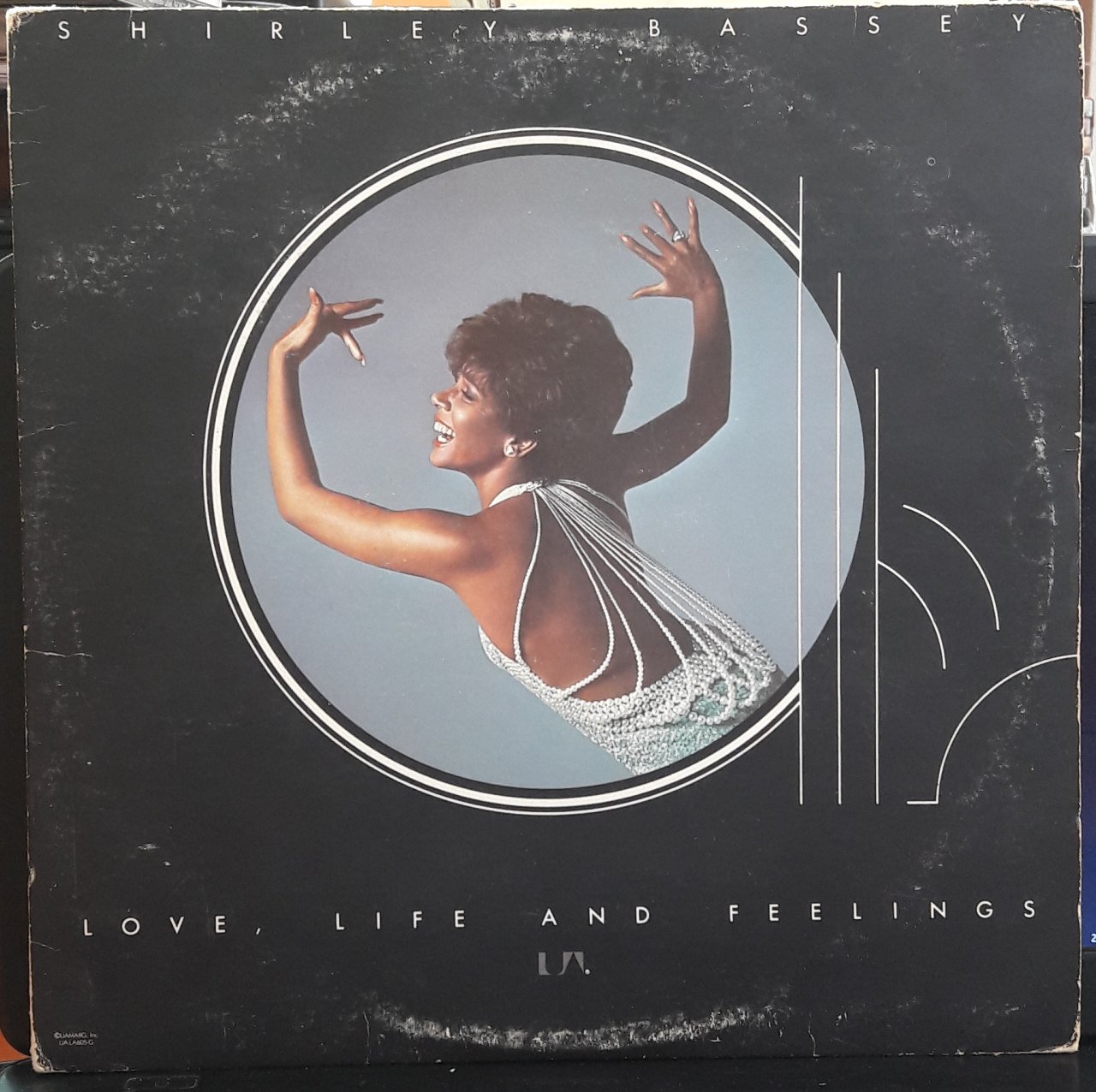 Shirley Bassey Love Life And Feelings 1976 Plak 2el