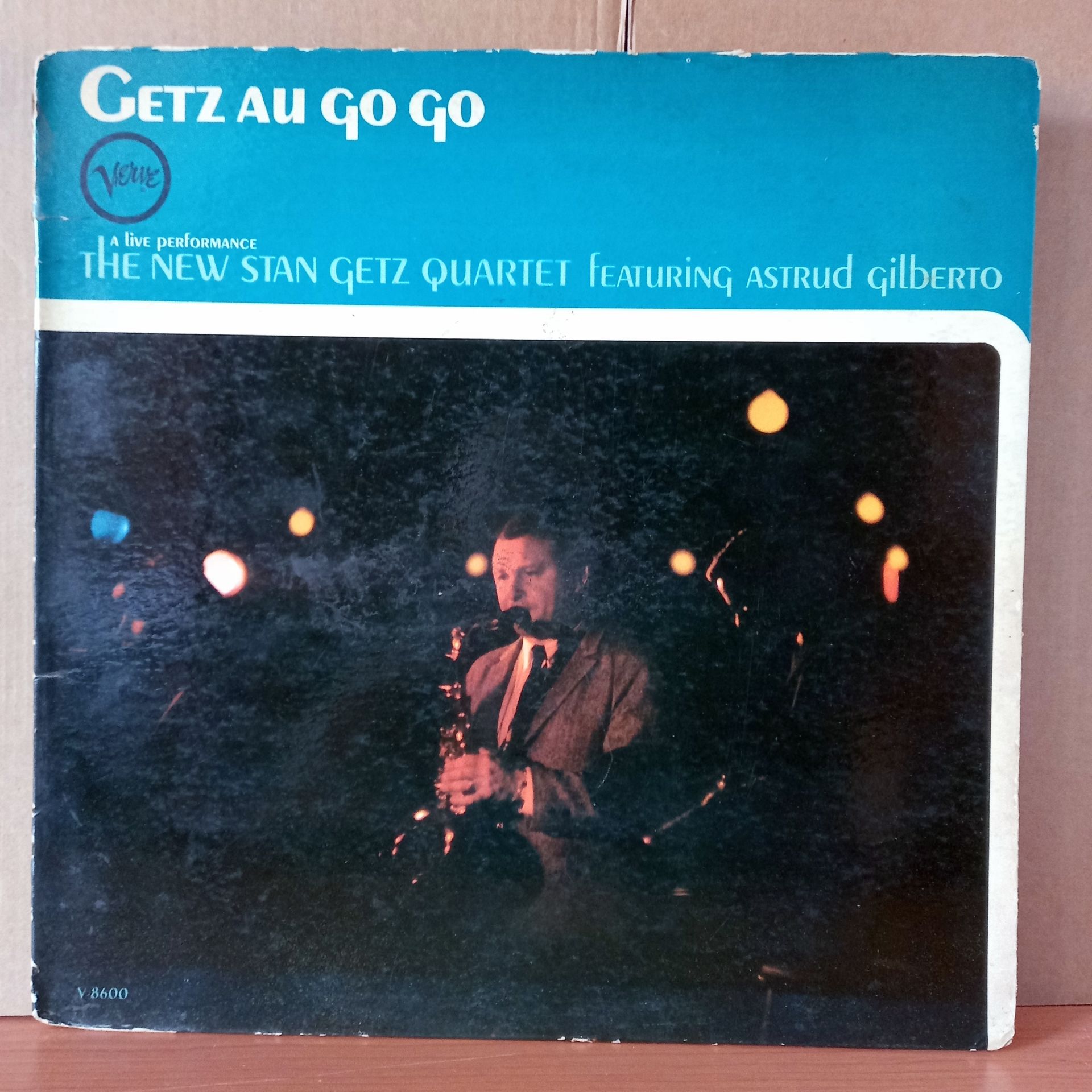 THE NEW STAN GETZ QUARTET FEATURING ASTRUD GILBERTO – GETZ AU GO GO ...
