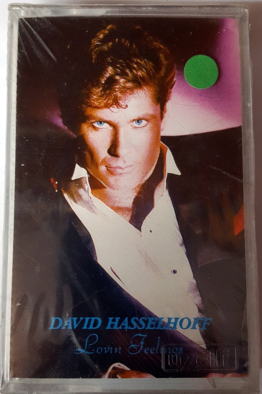 David Hasselhoff Lovin Feelings Cassette Made In Turkey New