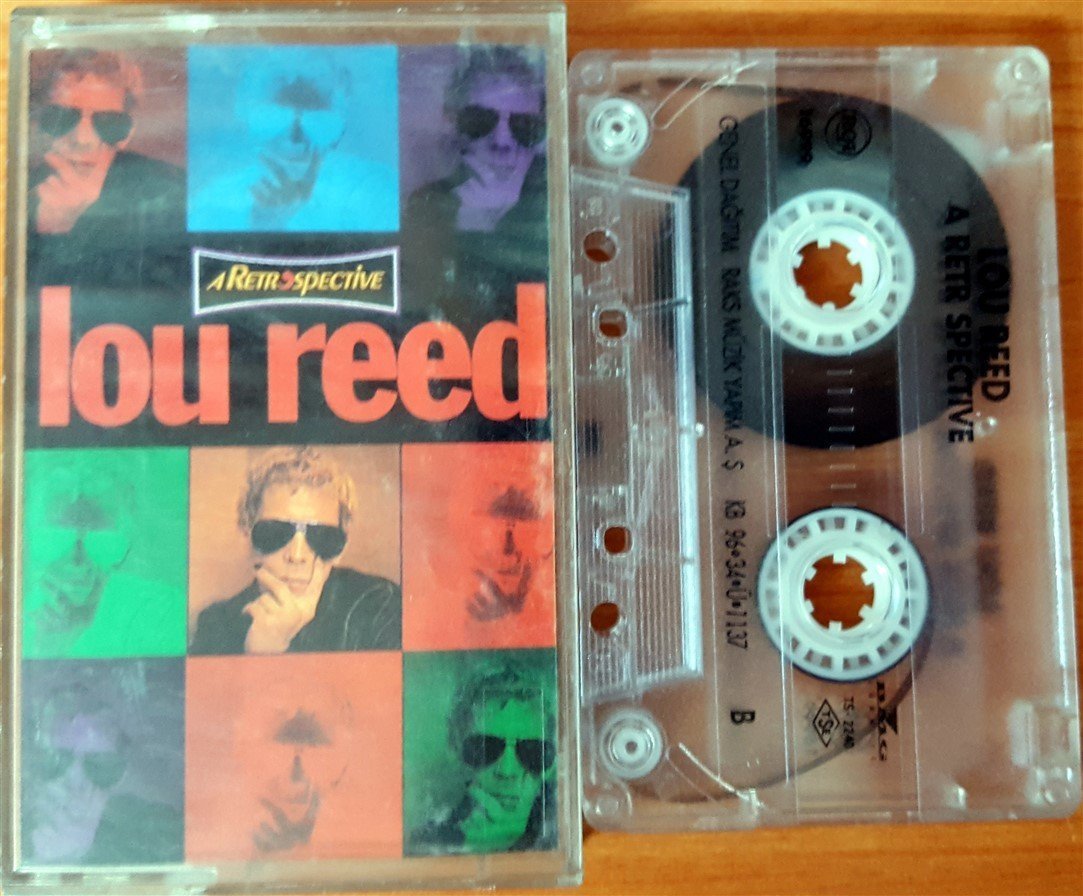 Lou Reed A Retrospective 1996 Raks Cassette Made In Turkey Used