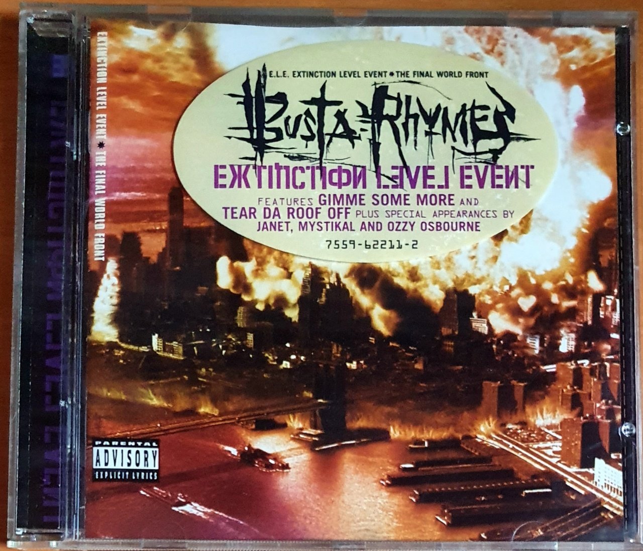 BUSTA RHYMES - EXTINCTION LEVEL EVENT / THE FINAL WORLD FRONT (1998 ...