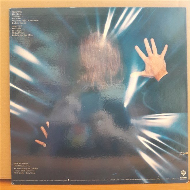 Shaun Cassidy Under Wraps 1978 Lp 2el Plak