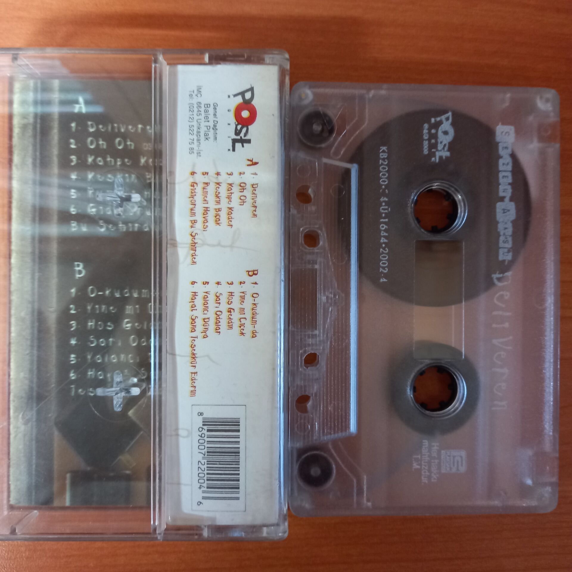 Sezen Aksu Delİveren 2000 Kaset 2 El