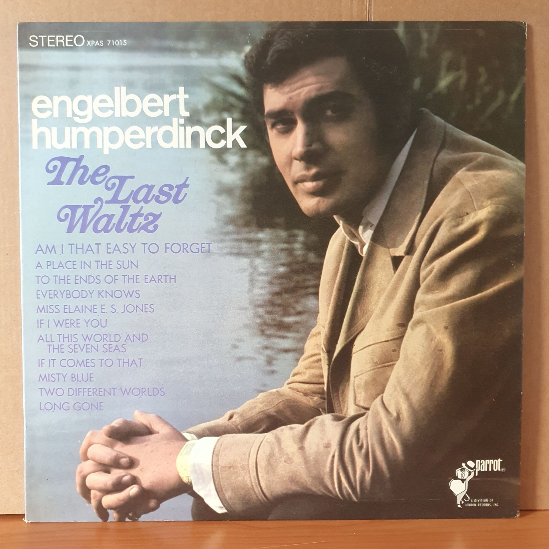Engelbert Humperdinck The Last Waltz 1967 Lp 2el Plak
