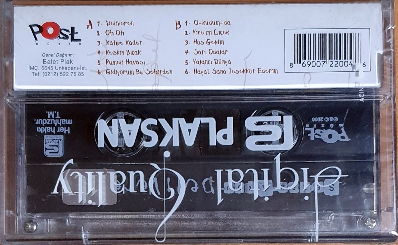 Sezen Aksu Delİveren 2000 Kaset Post MÜzİk Sifir