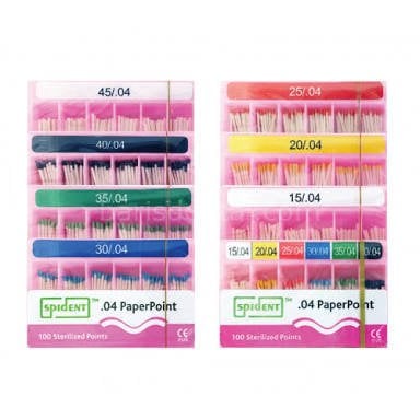 Paper Point /Açısız |SPIDENT | Paper Pointler | Paper points