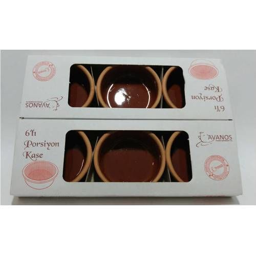 TOPRAK GÜVEÇ KASESİ 12 adet FIRIN SÜTLAÇ KASESİ - 466,25 TL ...