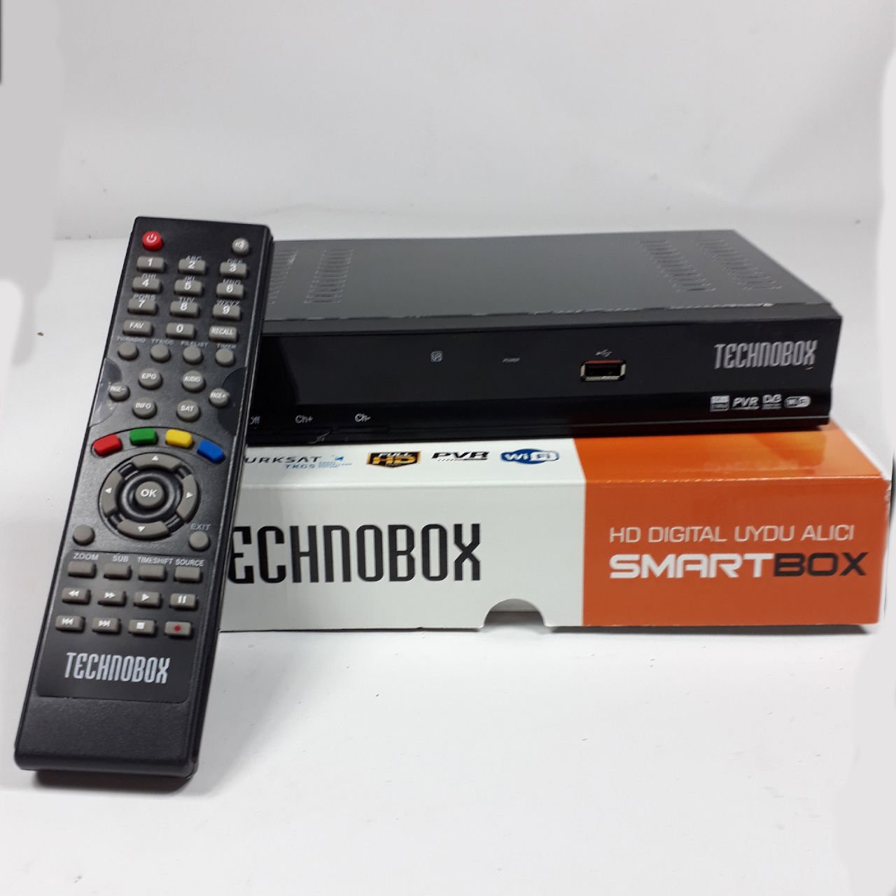 Technobox Full HD Kasalı Uydu Alıcısı Çıkışlı Otamatik Kanal ...