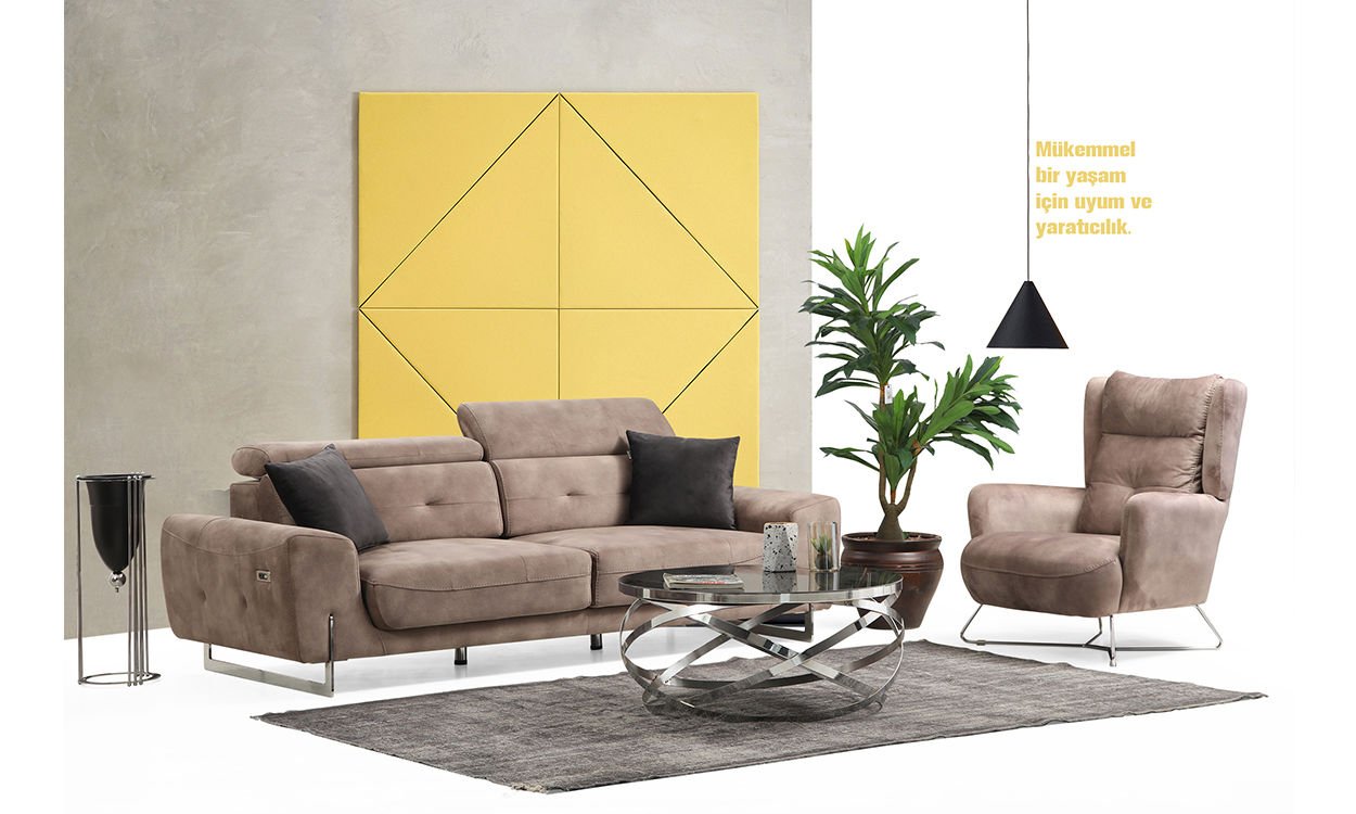 Lora Modern Koltuk Takımı(3+1) - MobilyaBazari 3+1