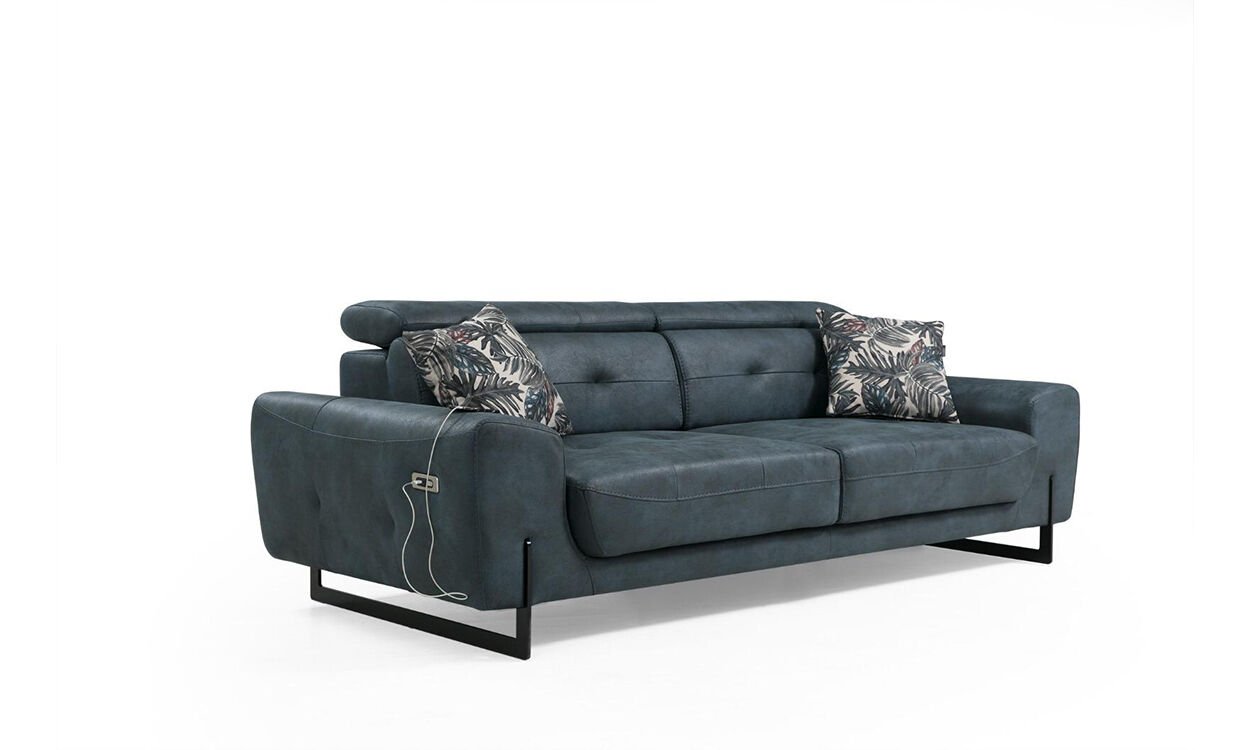 Lora Modern Üçlü Koltuk(Yataklı) - Mobilyabazari Üçlü Koltuk