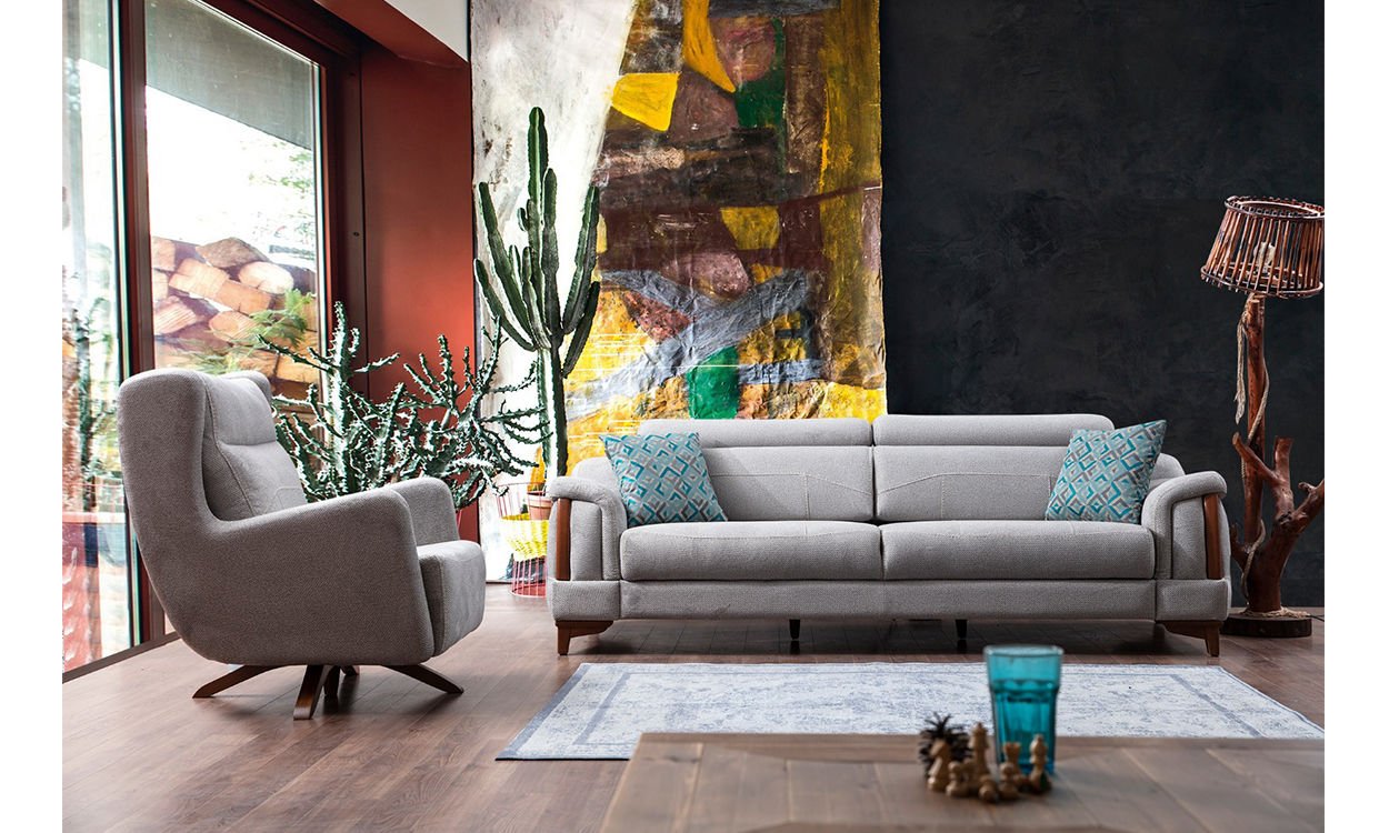 Rio Modern Tekli Koltuk - Mobilyabazari Modern Berjer