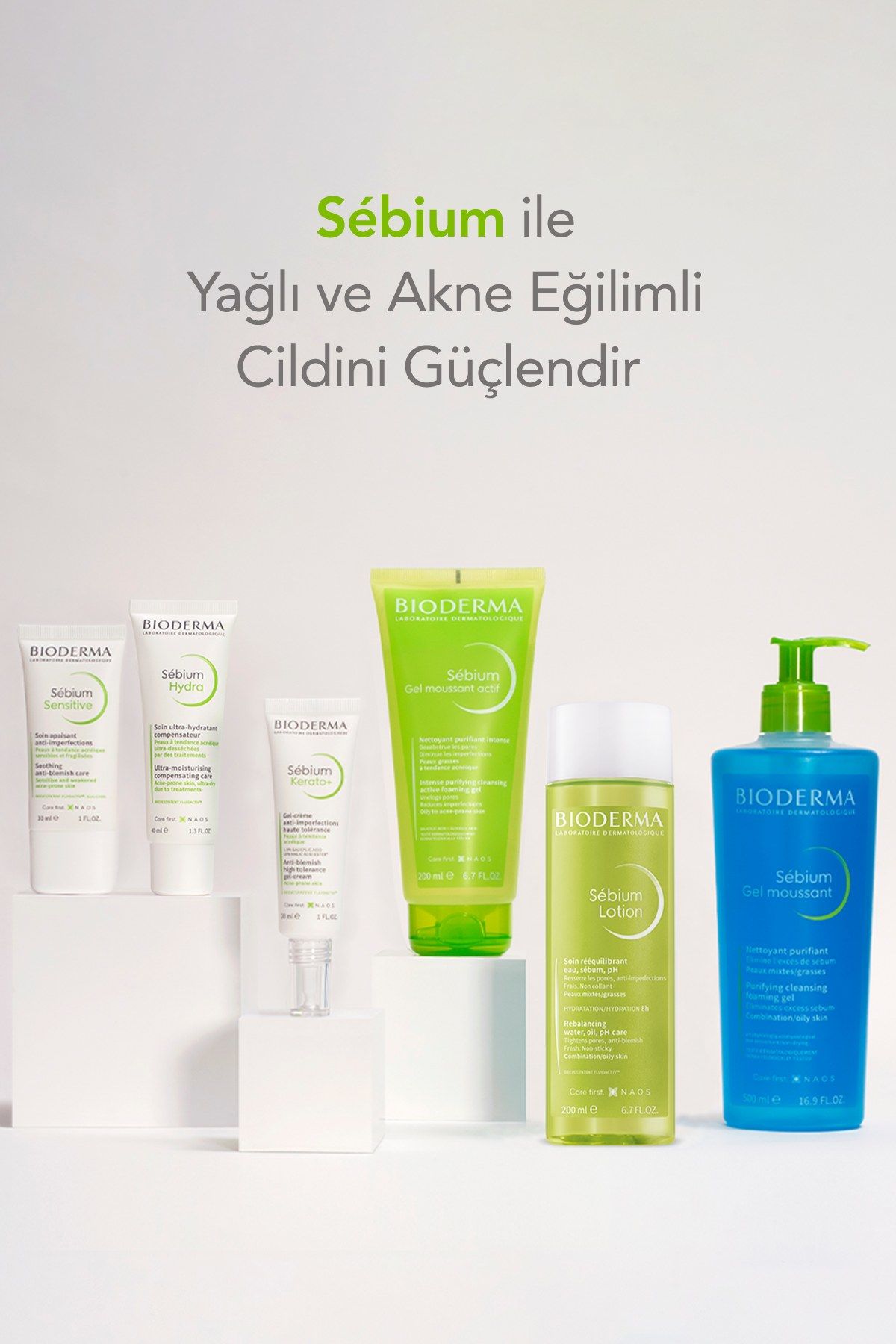 Bioderma Sebium Kerato+ Gel Cream 30 ml | Evde Eczane