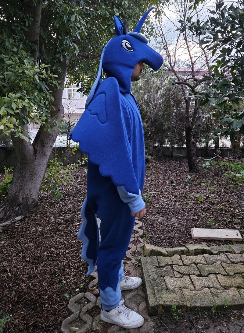 Unicorn Kostümü Yetişkin | Unicorn Pijama Tulum Kostüm Mavi | Kaliteli ...
