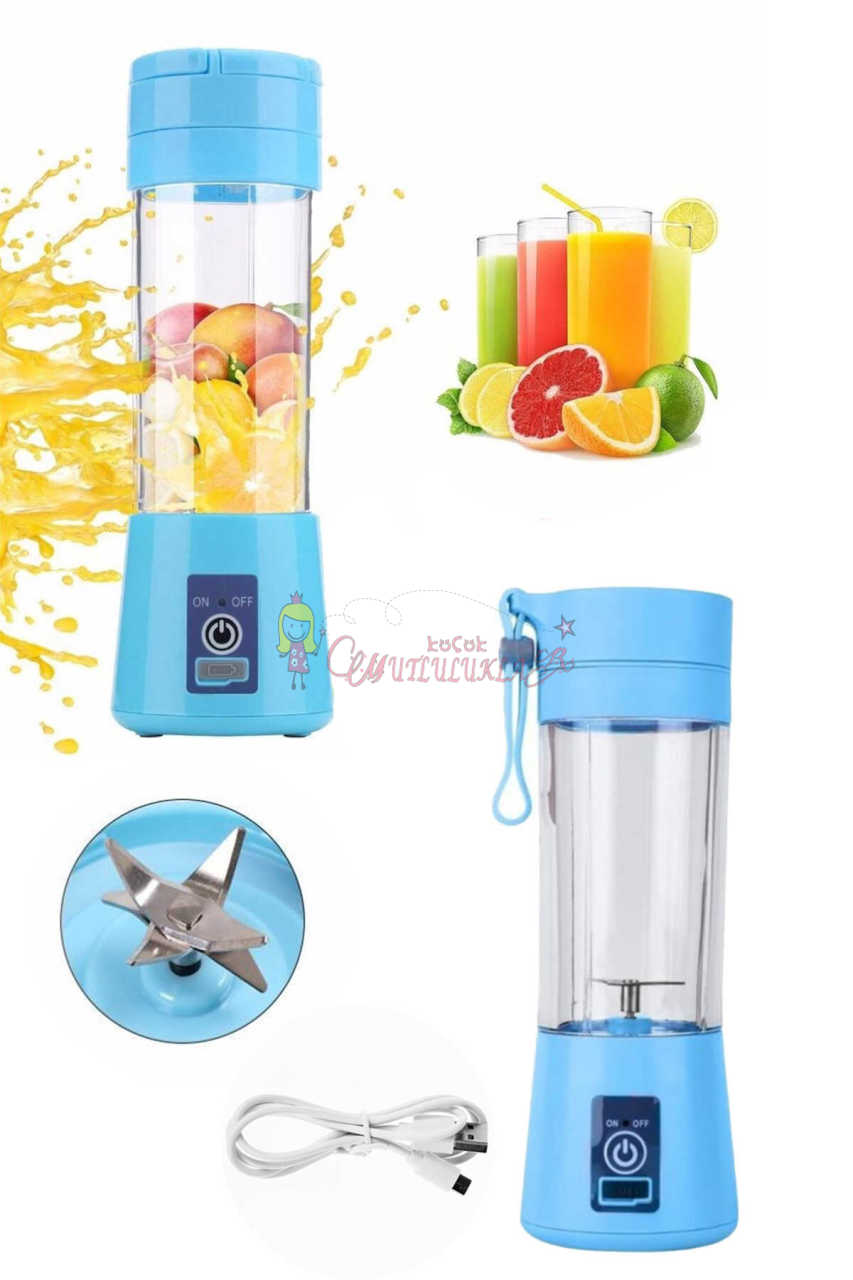 Portatif Taşınabilir USB Şarjlı Mikser El Blender Portatif Taşınabilir USB Şarjlı Mikser El Blender
