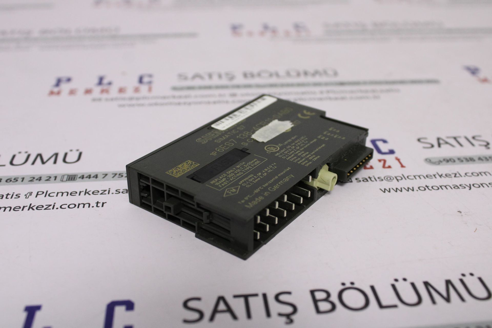 6ES7138-4CB11-0AB0 SIMATIC DP, PM-E power modules | PLC Merkezi - Otomasyon Satış